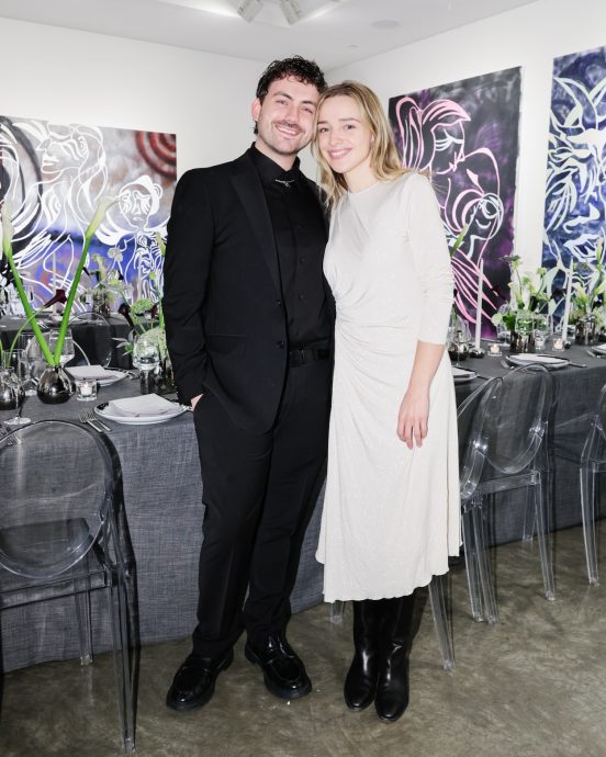 Connor Wright Celebrated His Debut Solo Exhibition With a Dinner ...