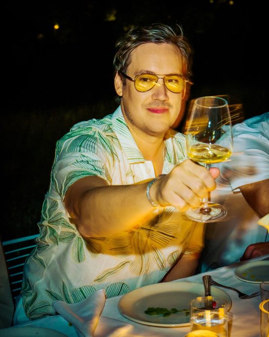 Calico Wallpaper's Al Fresco Dinner at the Lautner Harpel House – SURFACE